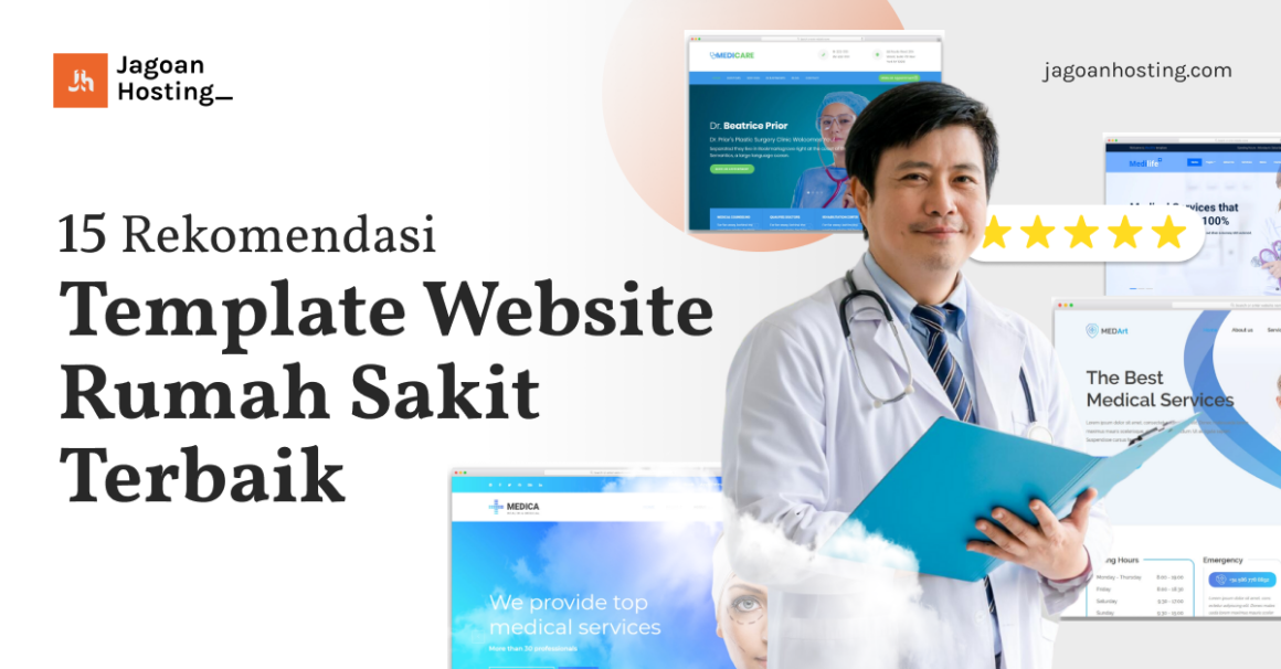 15 Rekomendasi Template Website Rumah Sakit Terbaik
