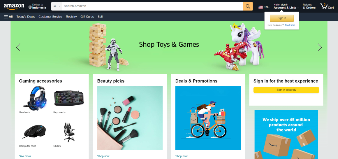 8+ Contoh Website E-Commerce dan Tips Membuatnya!