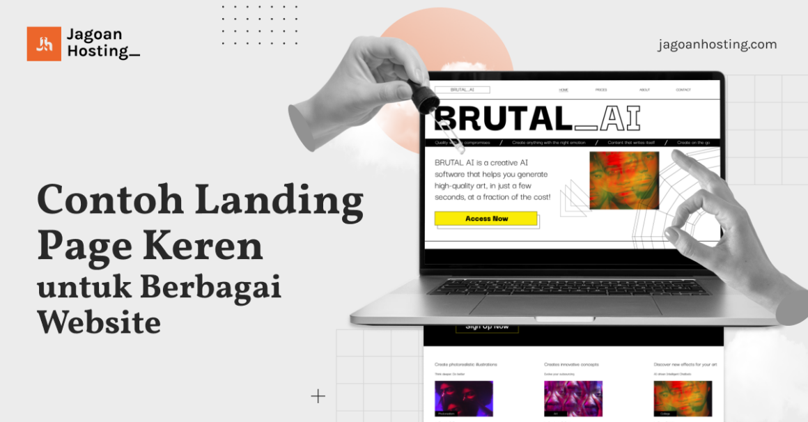 24+ Contoh Landing Page Keren untuk Berbagai Website