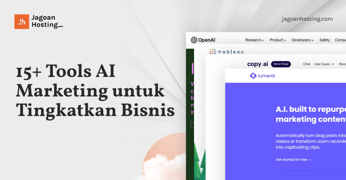 15+ Tools AI Marketing untuk Tingkatkan Bisnis