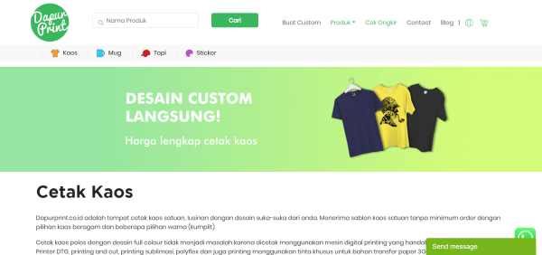 24+ Contoh Landing Page Keren untuk Berbagai Website