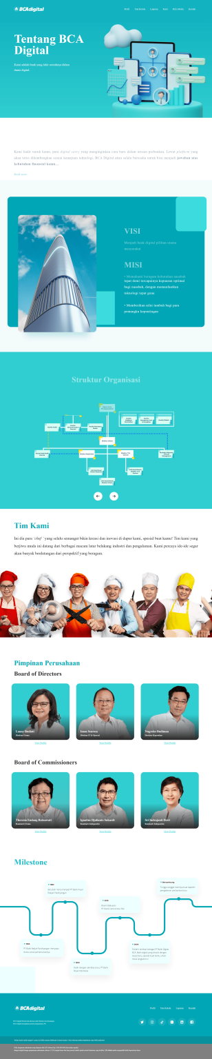 13+ Contoh Website Company Profile untuk Bisnis Profesional