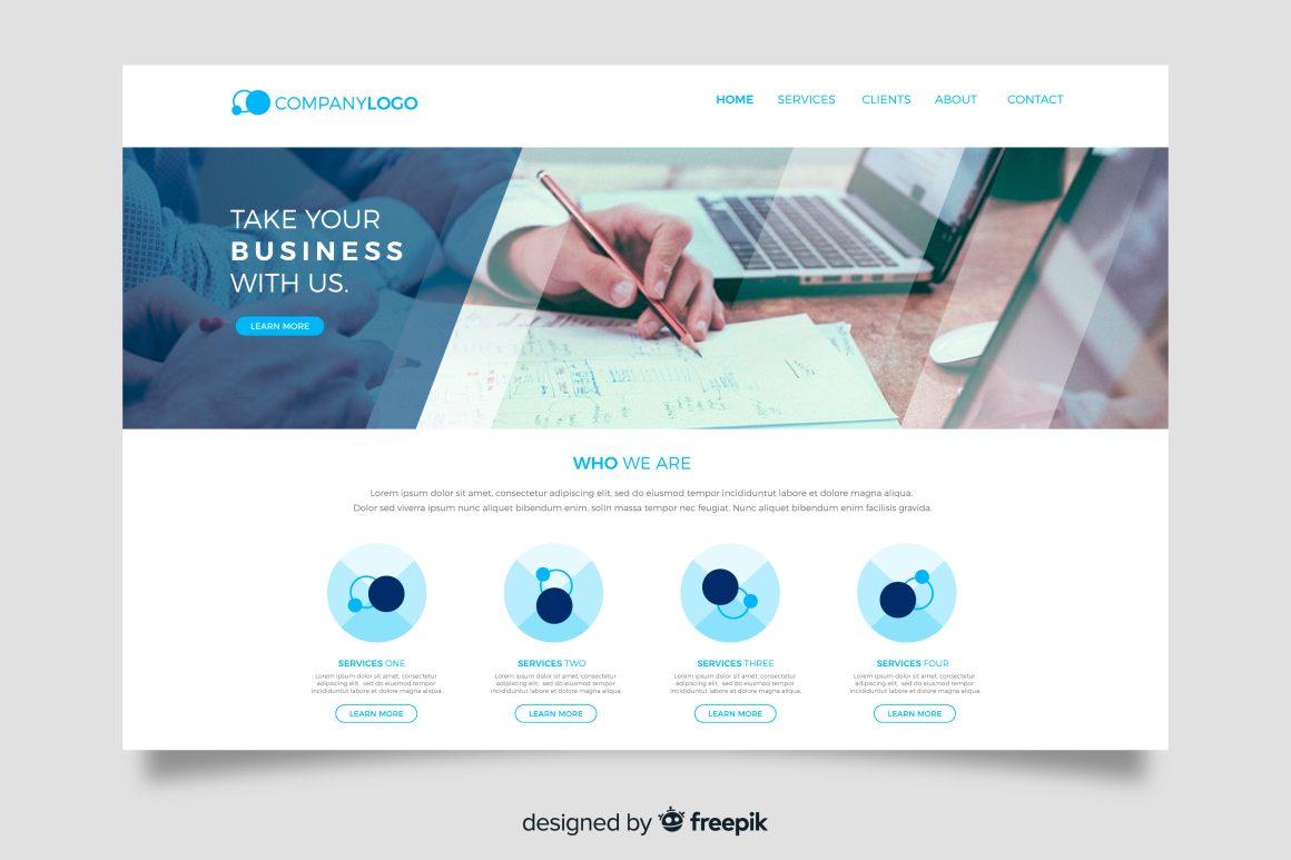 10 Contoh Website Company Profile Terbaik [ Template] – AWPWUU