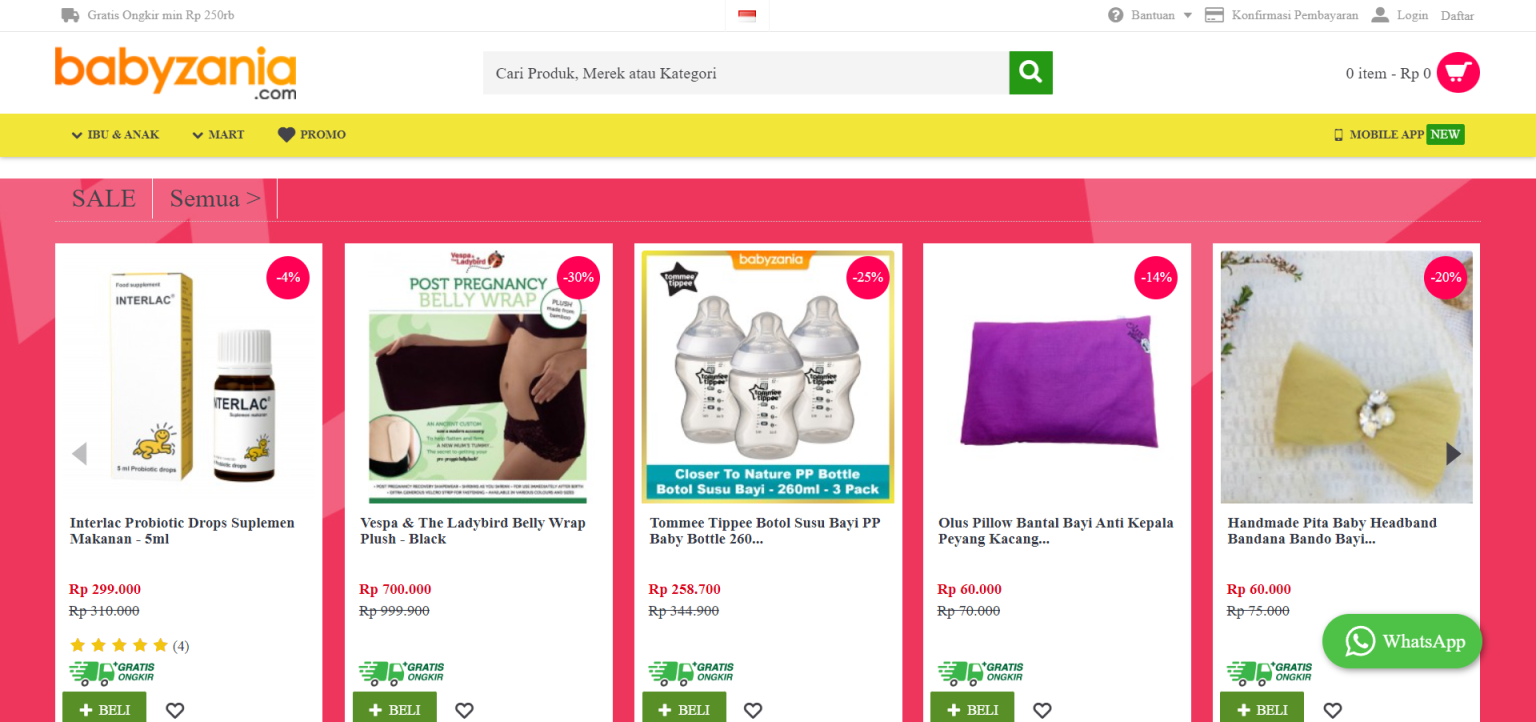 22+ Contoh Website Toko Online yang Elegan dan Menarik