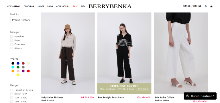 22+ Contoh Website Toko Online yang Elegan dan Menarik