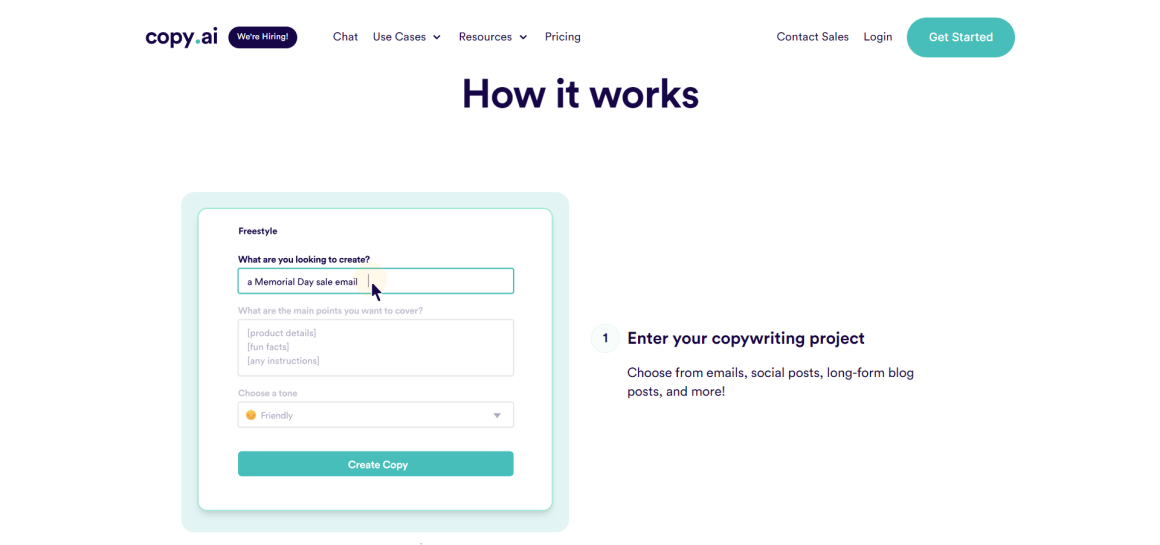 Apa itu Copy.ai? Fitur Canggih, Harga & Cara Pakainya