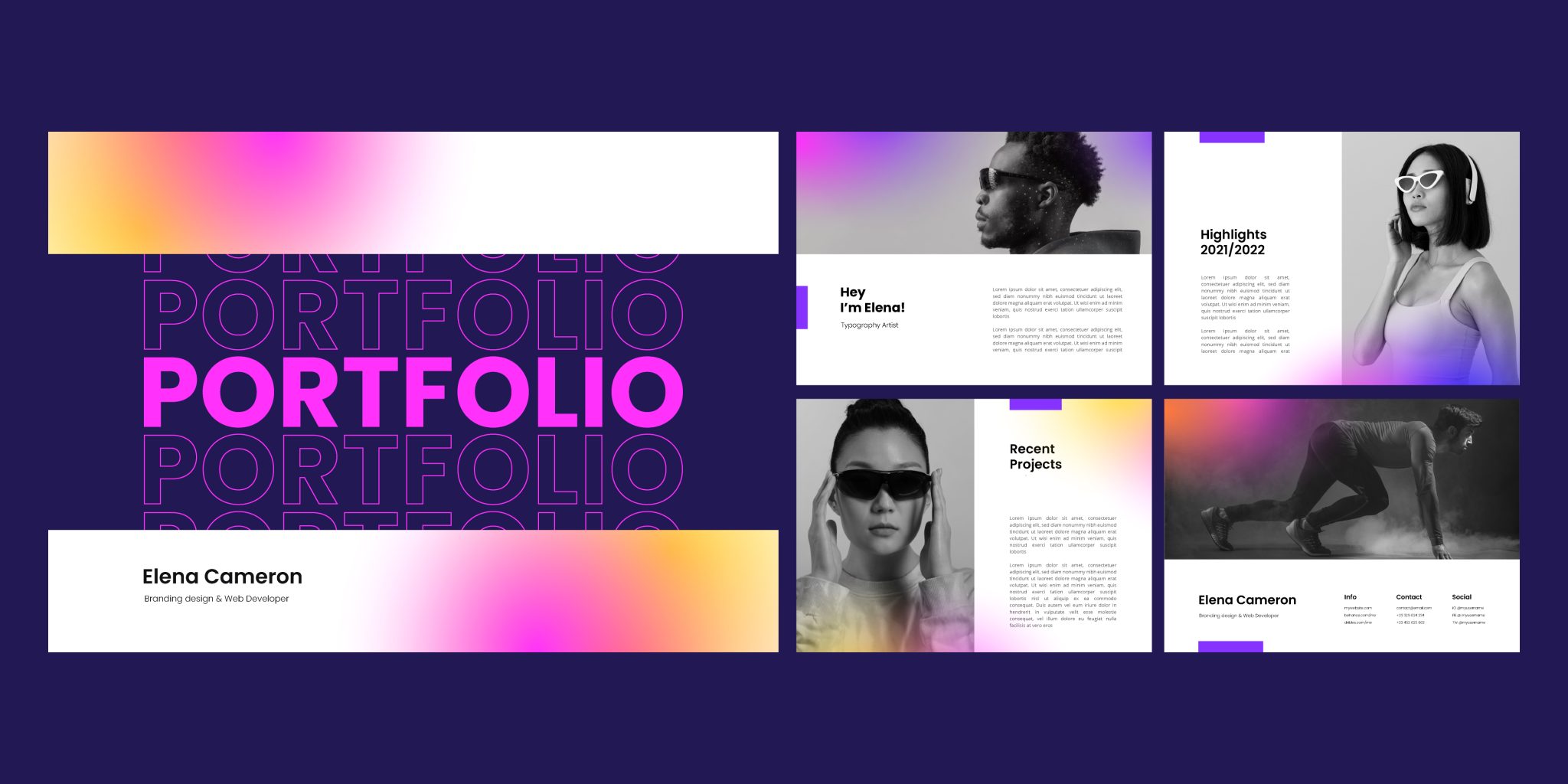 20 Contoh Website Portfolio Dengan Desain Keren 20 Contoh Website Portfolio Dengan Desain Keren