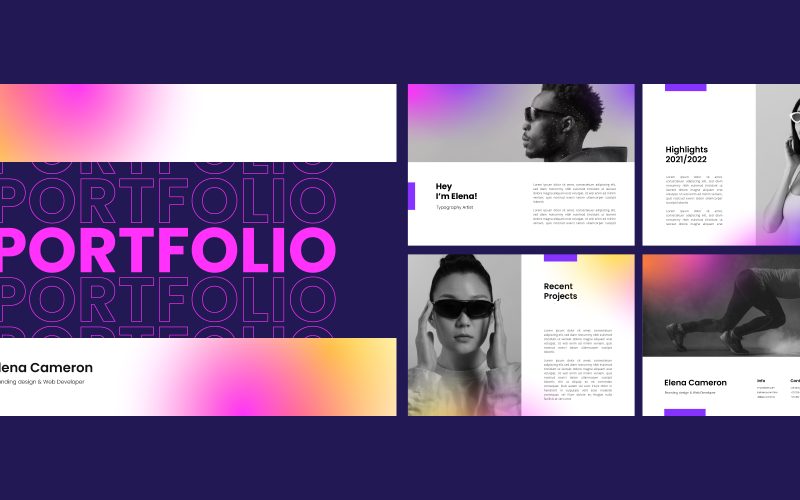 20+ Contoh Website Portfolio Desain Keren & Templatenya