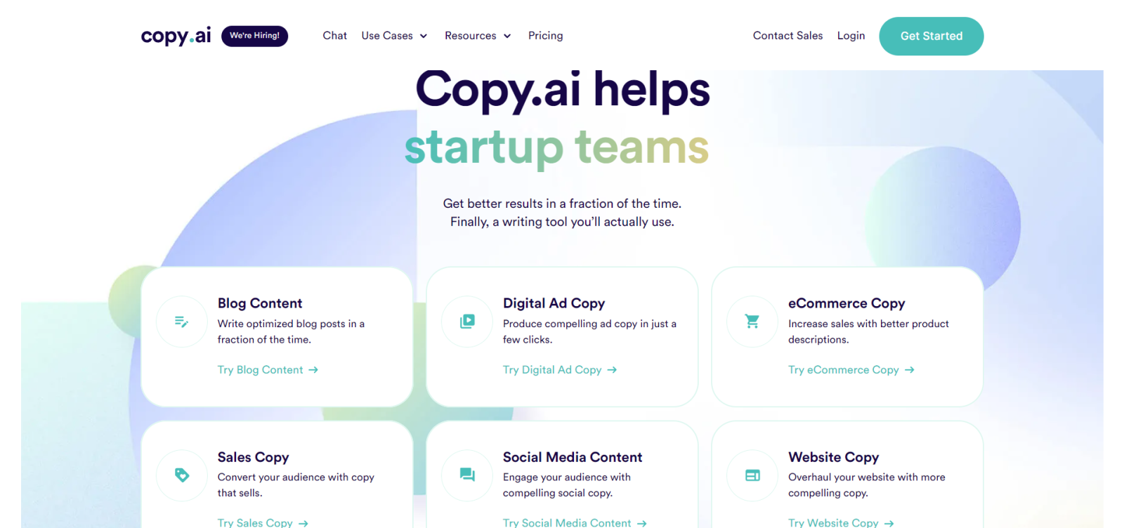 Apa itu Copy.ai? Fitur Canggih, Harga & Cara Pakainya