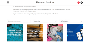 20+ Contoh Website Portfolio dengan Desain Keren