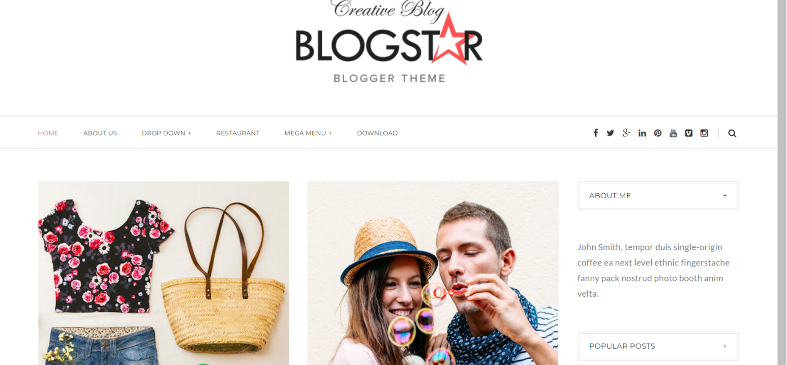 36+ Template Blogger Gratis, Premium dan Responsive