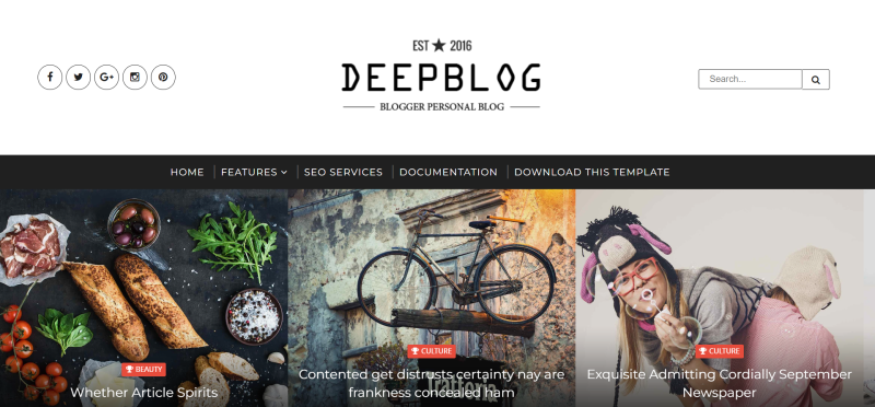 36+ Template Blogger Gratis, Premium dan Responsive