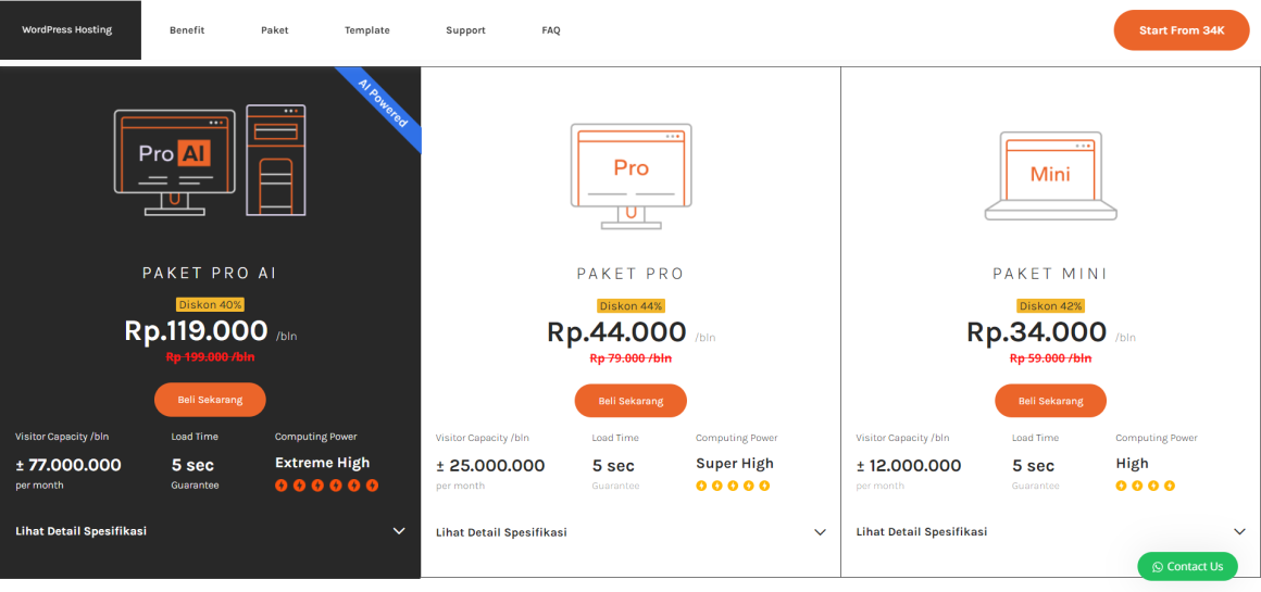 Biaya Harga Hosting & Domain Website di 2025 (Terupdate)