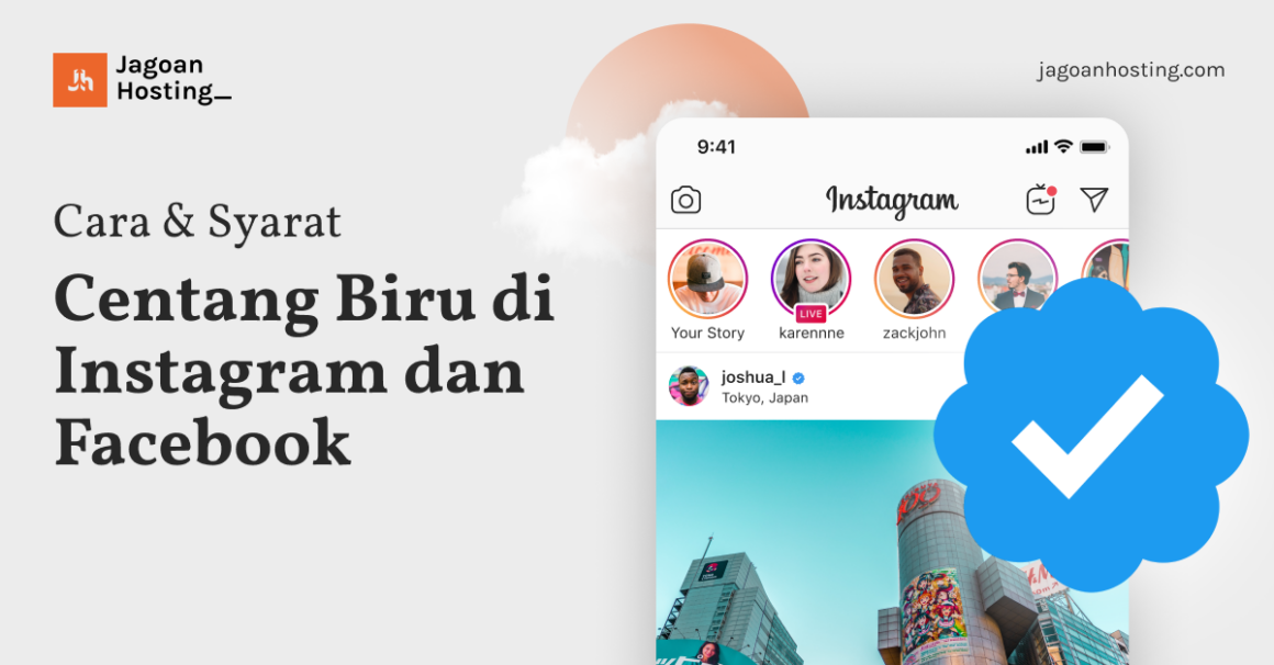 Cara & Syarat Centang Biru di Instagram dan Facebook