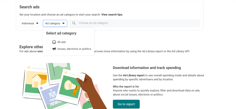 Facebook (Meta) Ads Library: Ini Cara Menggunakannya