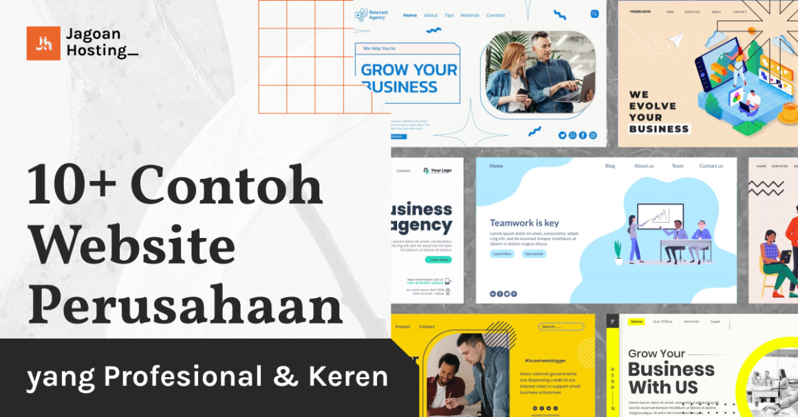 11+ Contoh Website Perusahaan yang Profesional & Keren