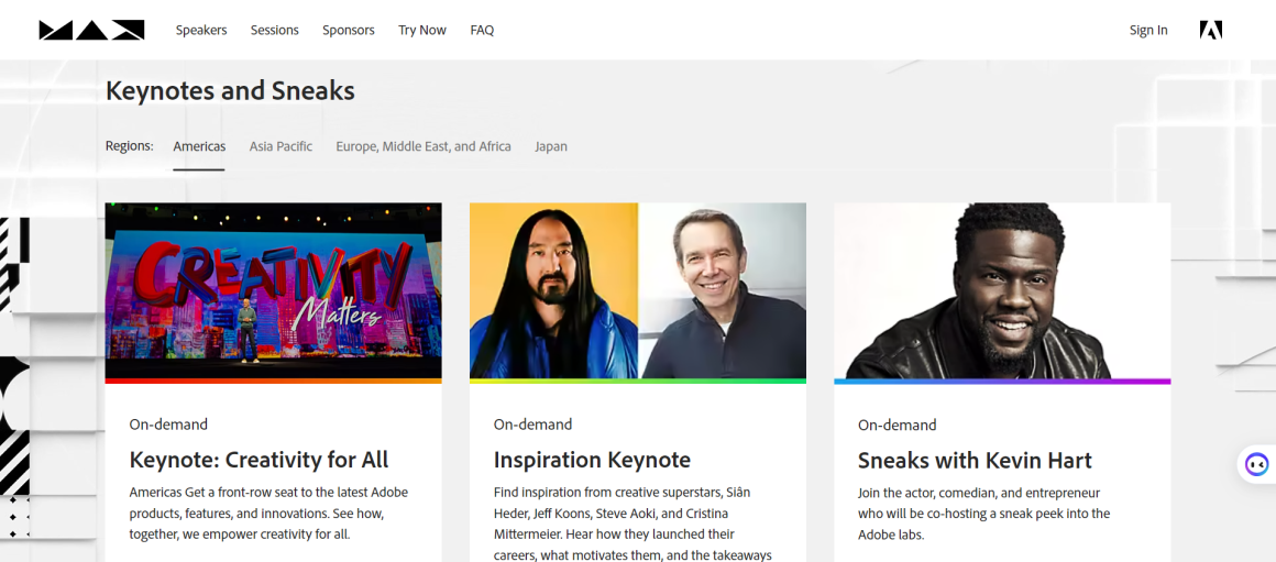 10+ Contoh Website Event dengan Konsep Desain Terbaik