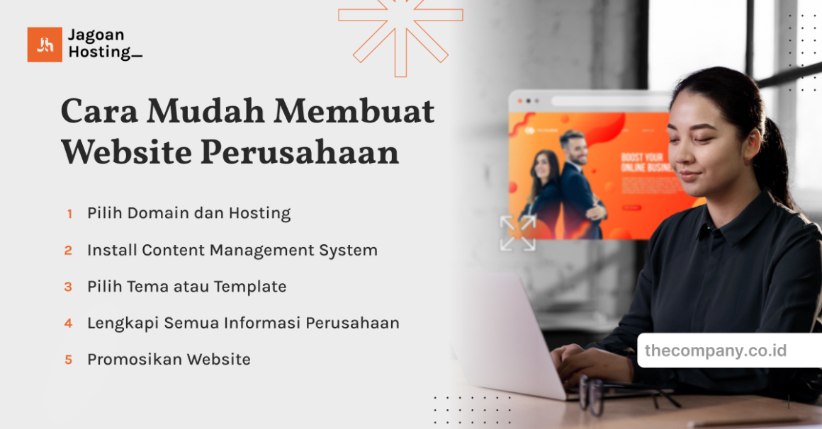 Cara Membuat Website Perusahaan untuk Company Profile