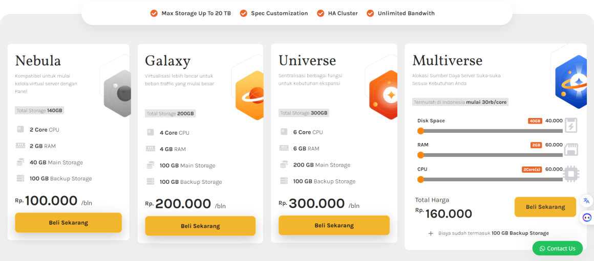 Sewa Server Harga Murah dengan Performa Terbaik