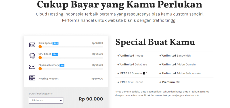 Ini Biaya Cloud Server Indonesia & Rekomendasinya