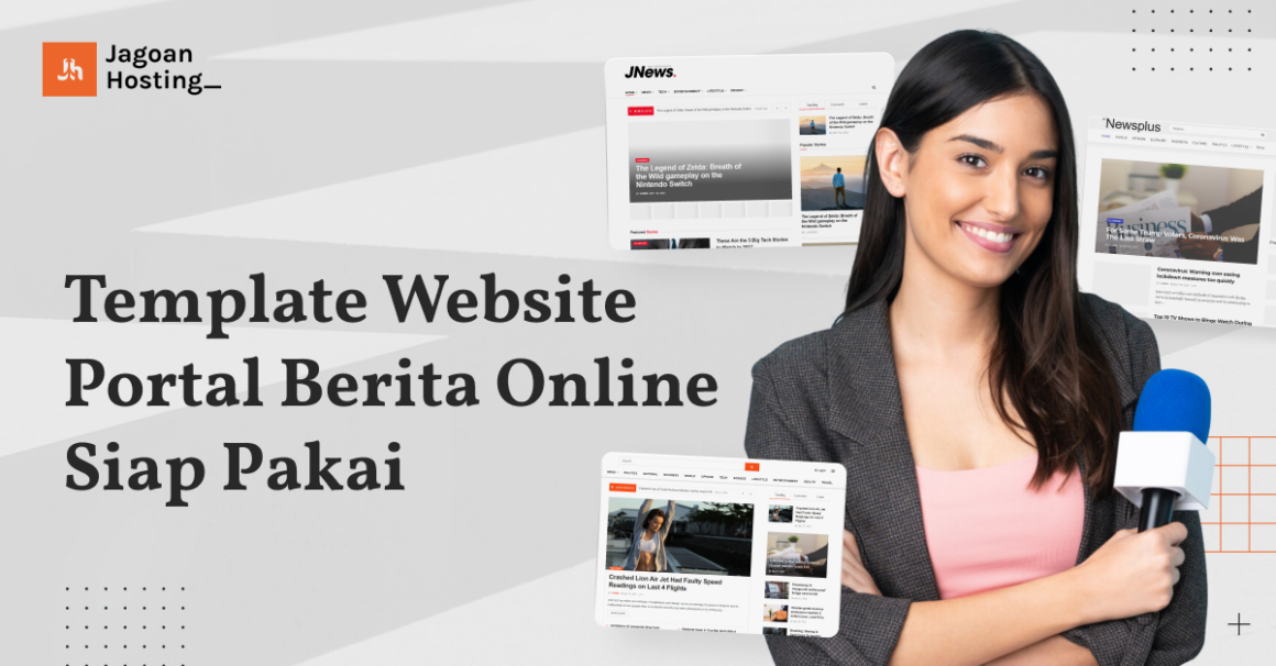 9+ Template Website Portal Berita Online Siap Pakai