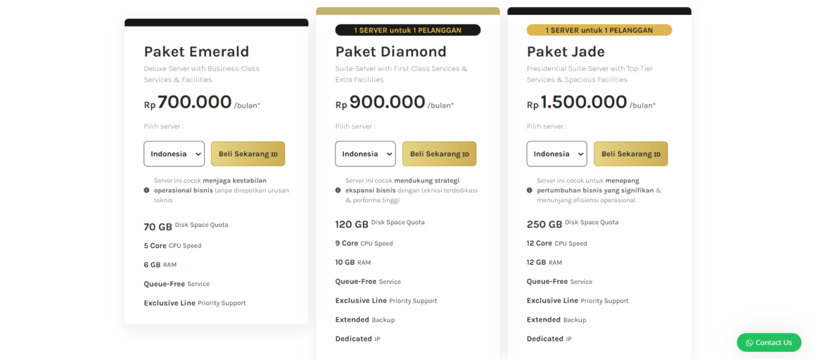 Inilah Biaya Harga Server Aplikasi di 2025