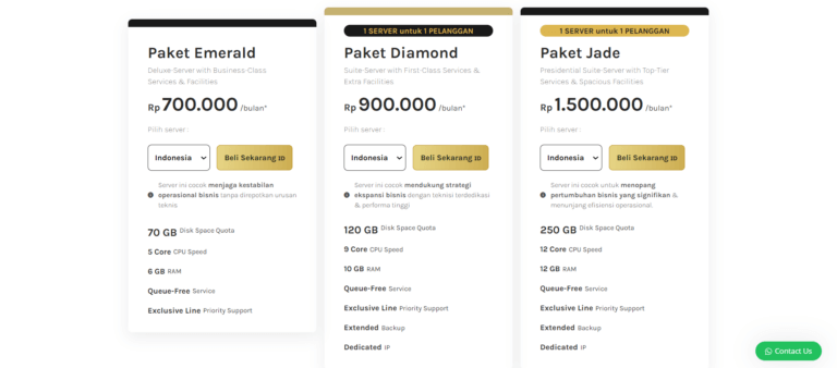 Inilah Biaya Harga Server Aplikasi di 2025