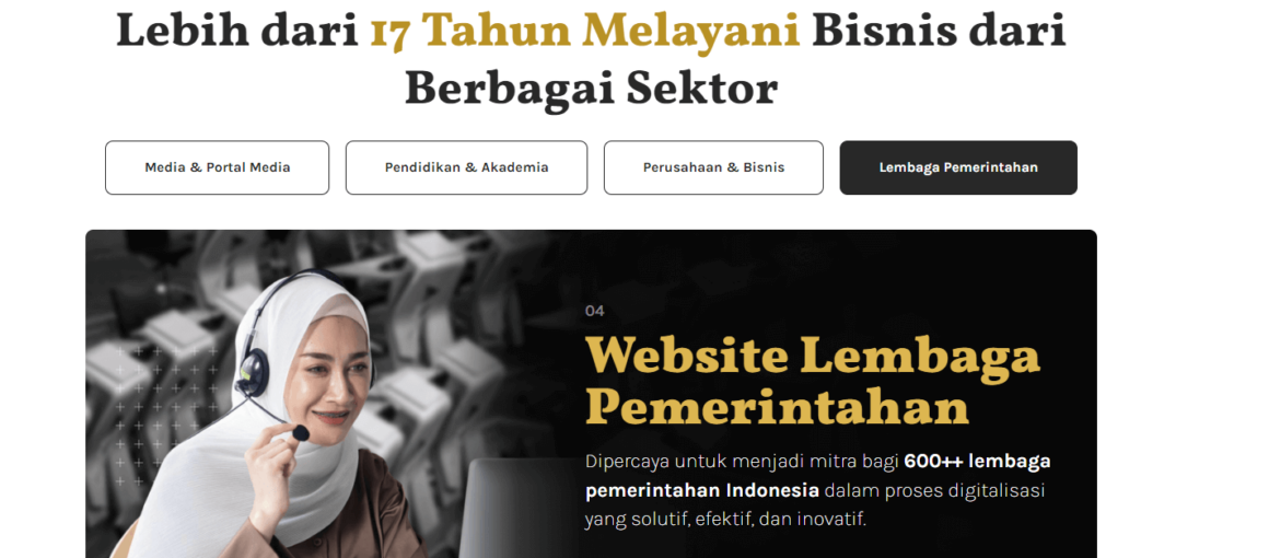 15+ Template WordPress untuk Website Pemerintahan