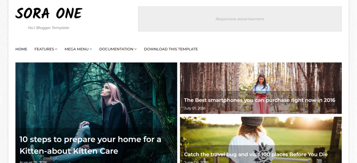 36+ Template Blogger Gratis, Premium dan Responsive