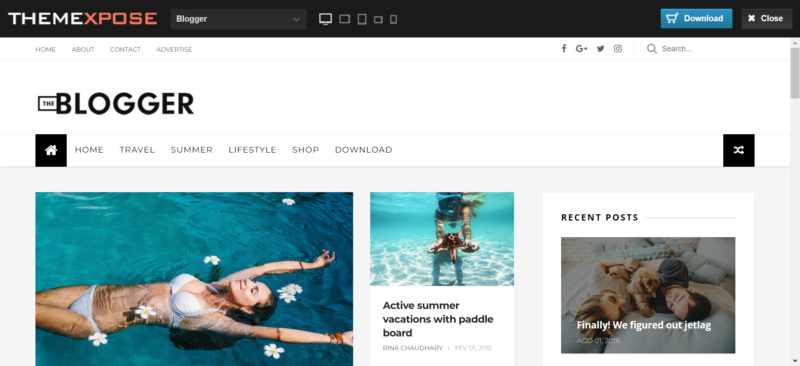 36+ Template Blogger Gratis, Premium dan Responsive