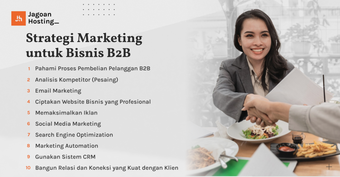 15+ Strategi Marketing B2B untuk Maksimalkan Bisnis