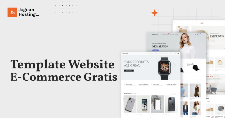 22+ Template Website ECommerce Gratis & Responsive
