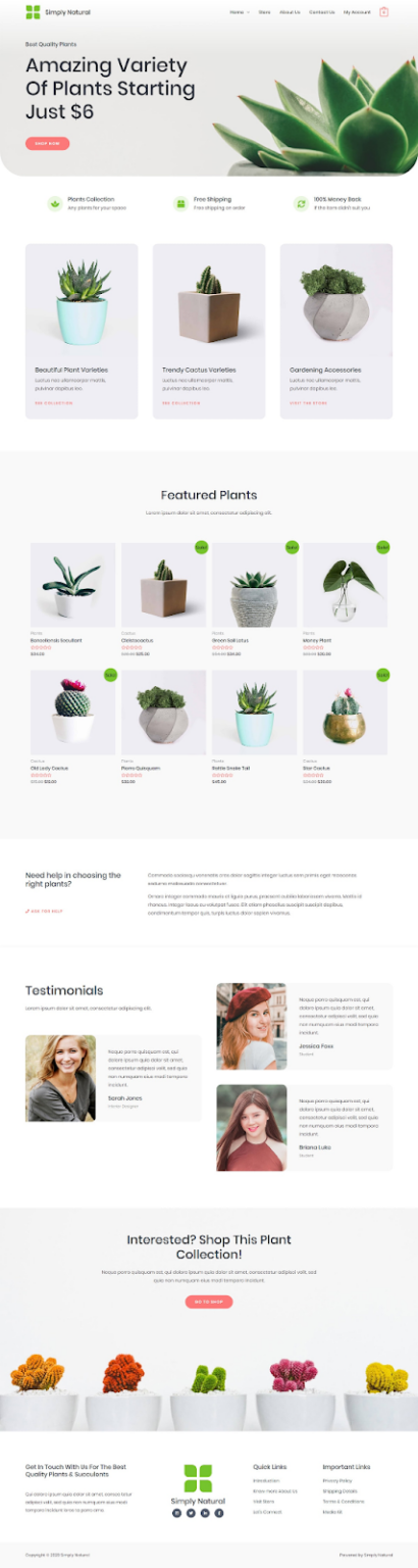 22+ Template Website ECommerce Gratis & Responsive