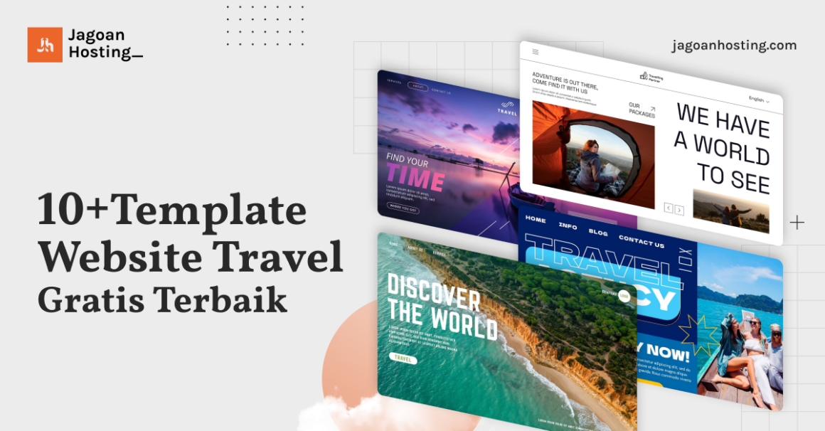 10+Template Website Travel Gratis Terbaik