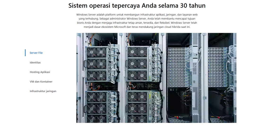 Windows Server: Fungsi, Fitur dan Cara Memilihnya