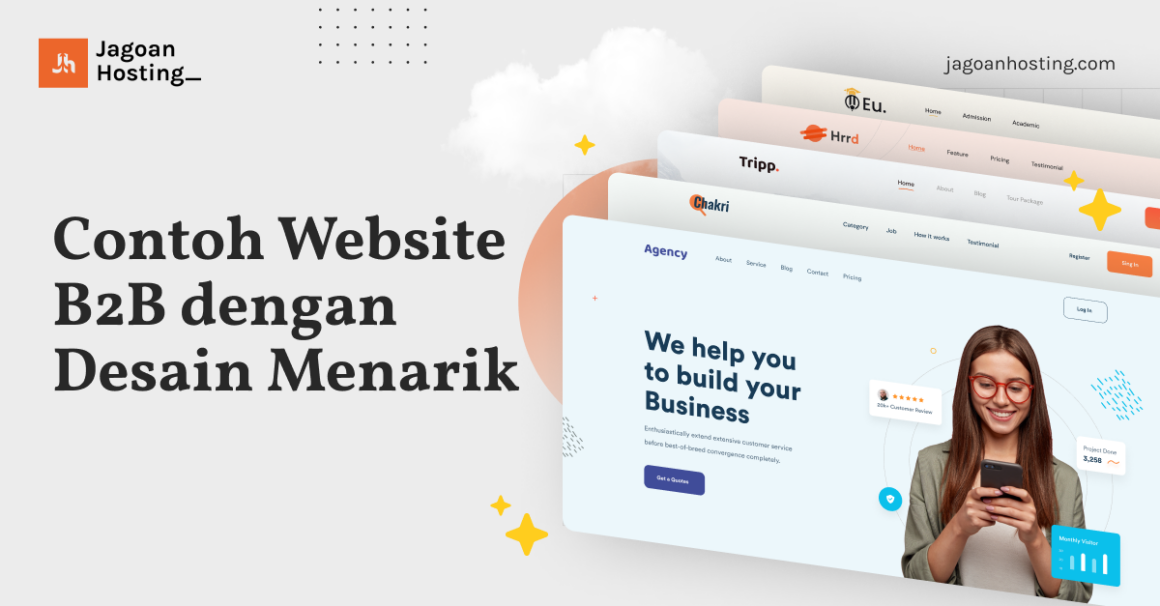 20+ Contoh Website B2B dengan Desain Ciamik