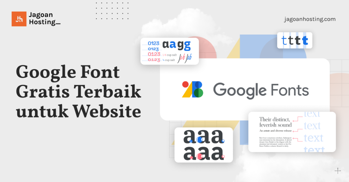 20+ Google Font Gratis untuk Web Terbaik dan Keren