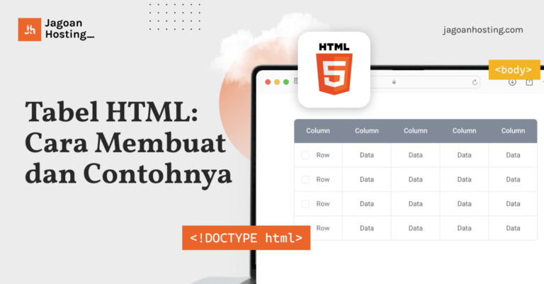 Tabel HTML: Ini Cara Membuat dan Contohnya