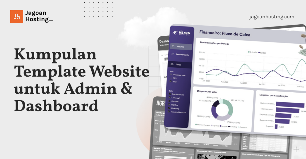 11+ Template Website untuk Admin & Dashboard