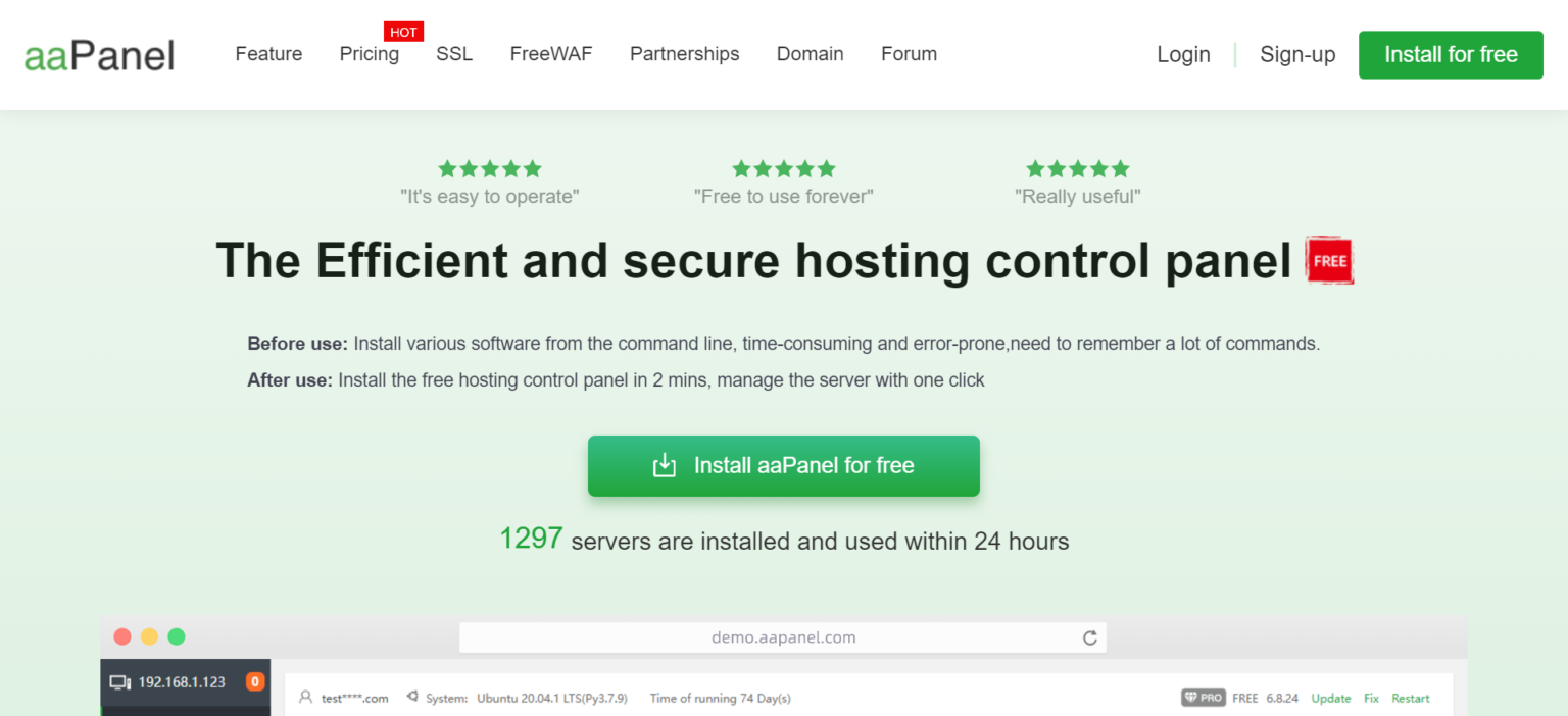 Mengenal aaPanel: Fungsi, Fitur dan Kelebihannya