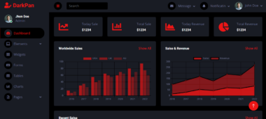 11+ Template Website untuk Admin & Dashboard