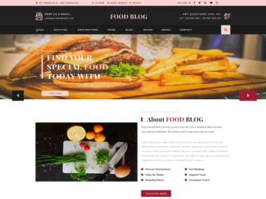 12+ Contoh Landing Page Makanan: Isi dan Tipsnya