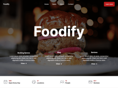 12+ Contoh Landing Page Makanan: Isi dan Tipsnya