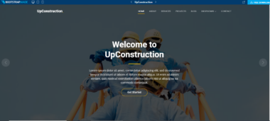 33+ Template Website Bootstrap Free Siap Pakai