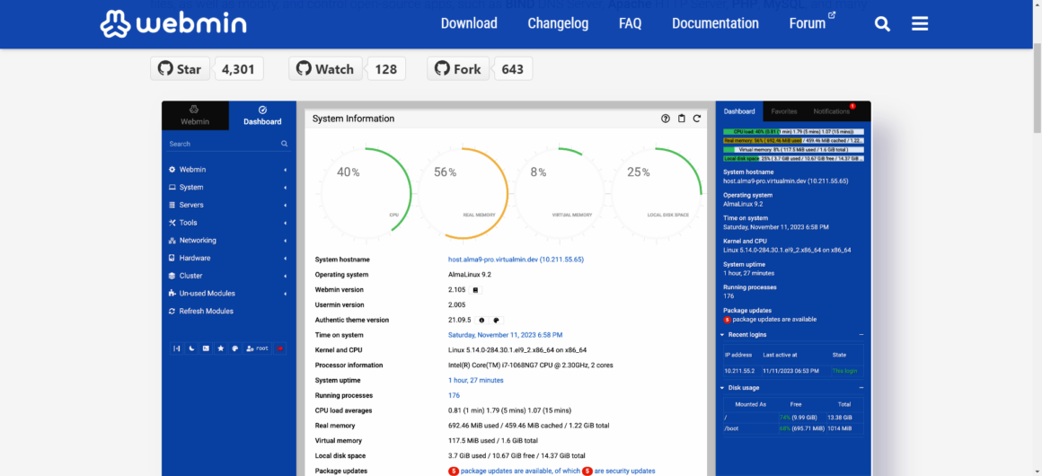 Mengenal Webmin, Fitur dan Kelebihannya