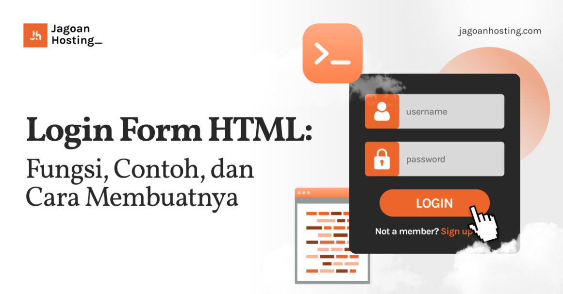 Login Form HTML: Contoh, dan Cara Membuatnya