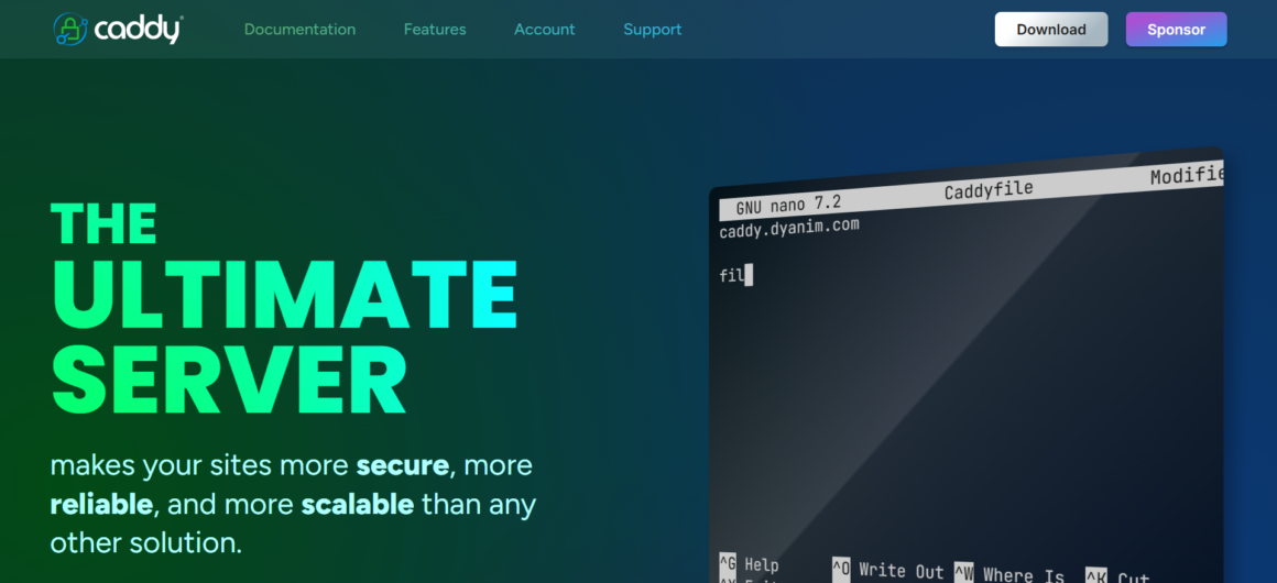 Caddy Web Server: Ketahui Fitur dan Kelebihannya