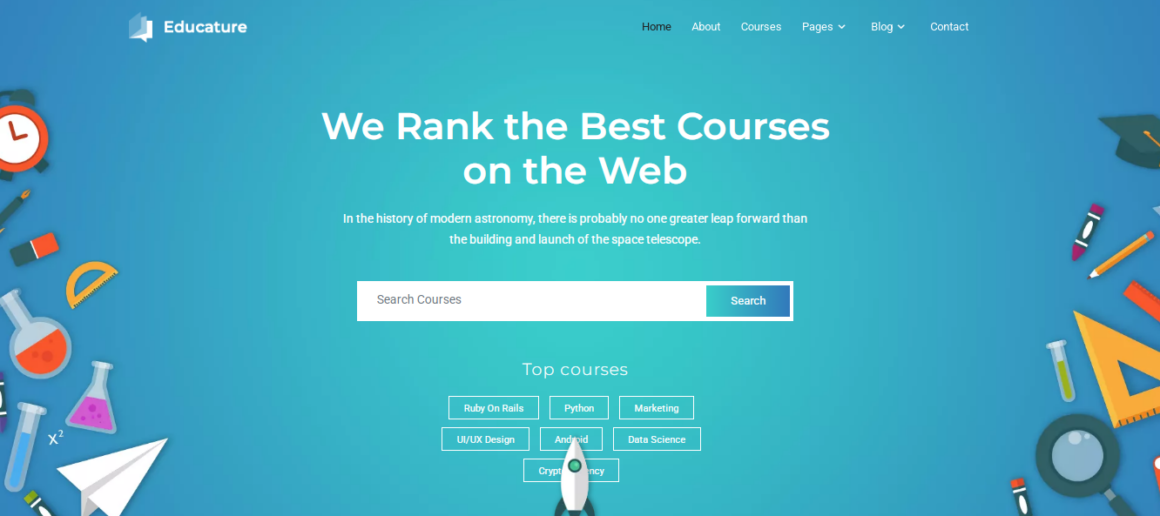 14+ Template Website Kampus Keren dengan Fitur Lengkap