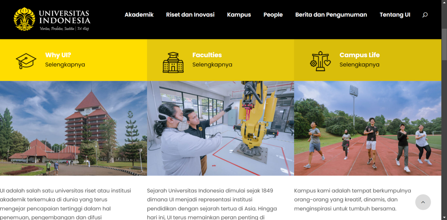 12+ Contoh Website Kampus Terbaik yang Wajib Jadi Inspirasi!