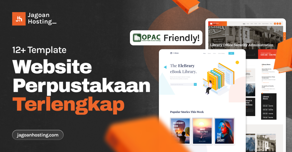 12+ Template Website Perpustakaan Terlengkap